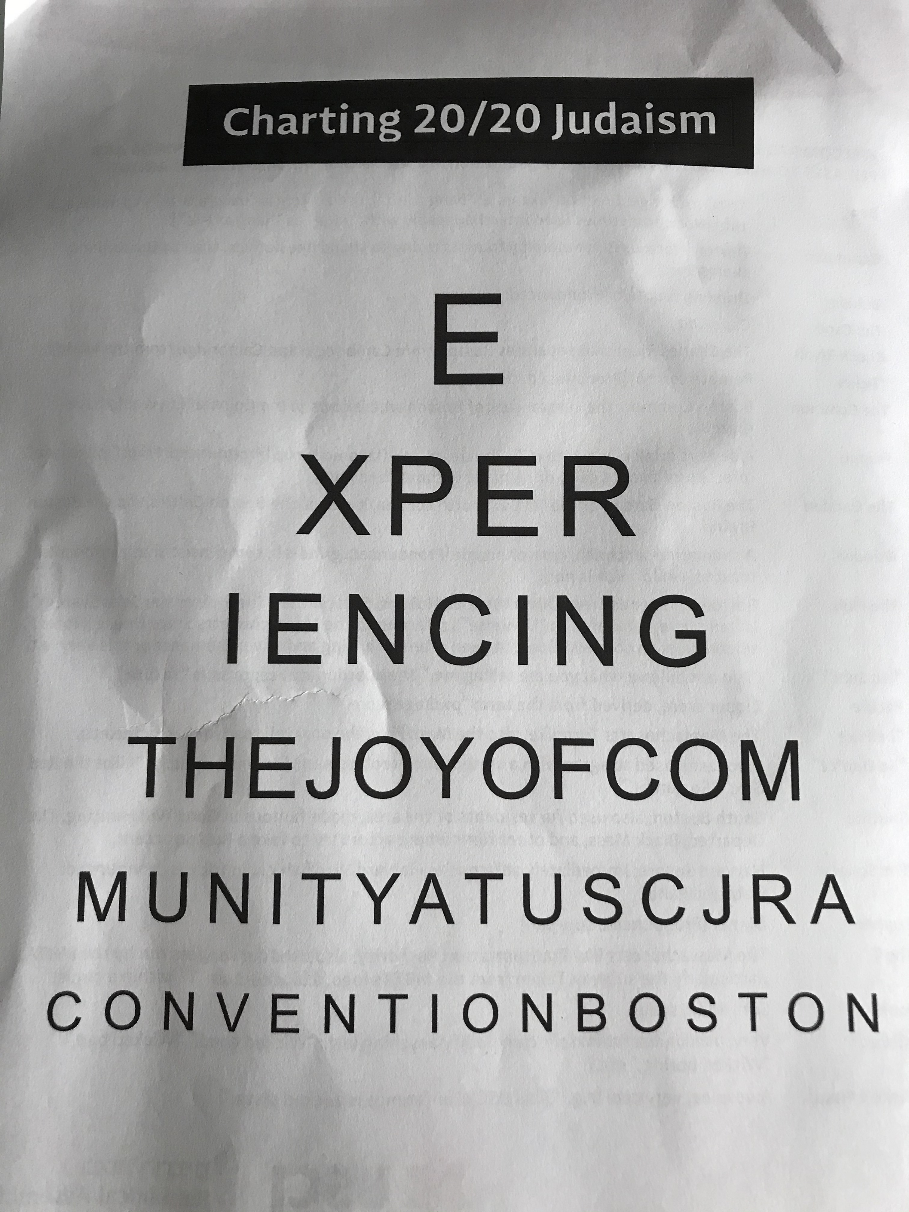 Conservative Judaism with 2020 Vision | Two Rabbis, One Voice, Three ...